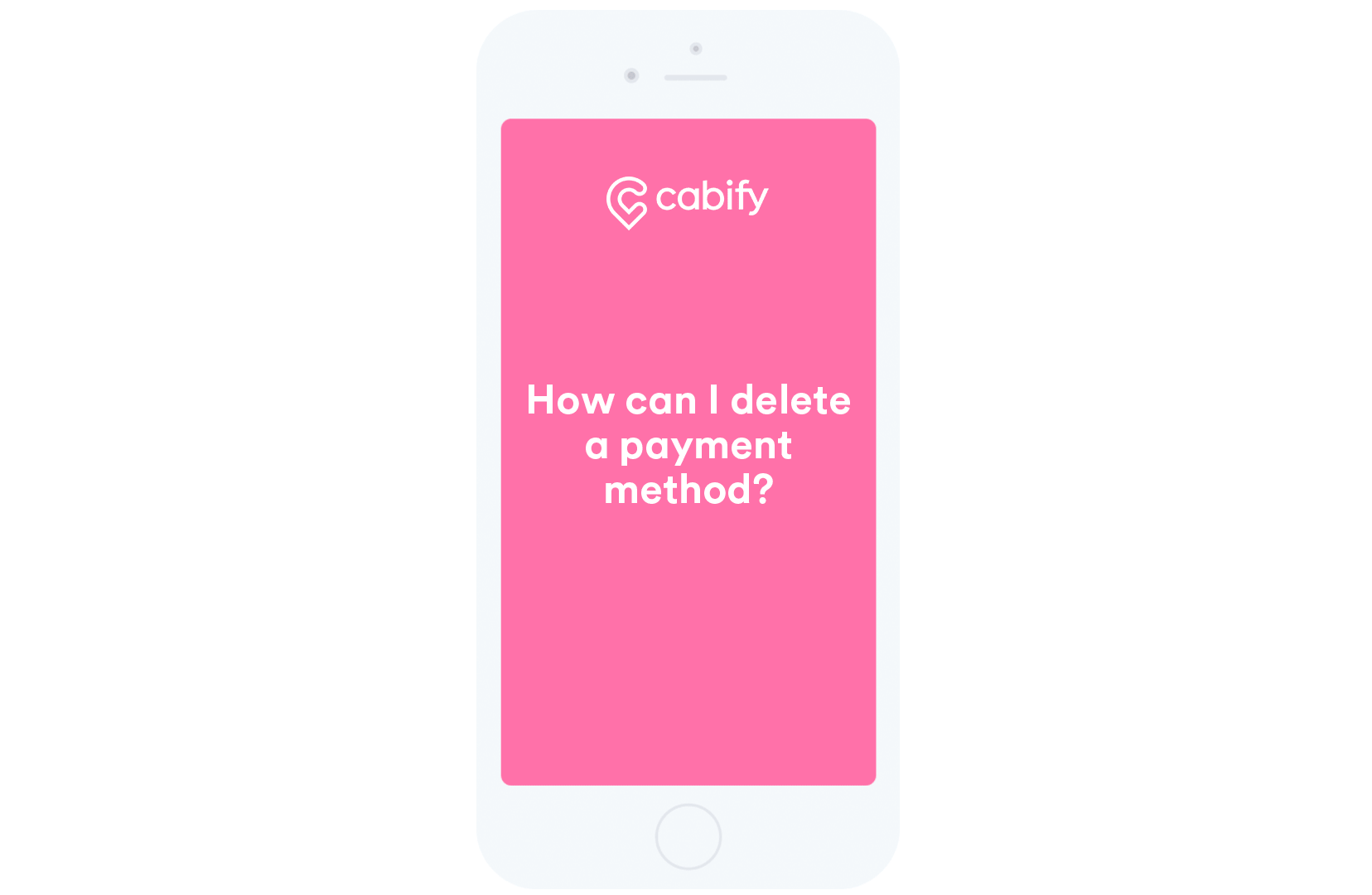How can I delete a payment method? – Cabify help How can I delete a payment method? – Cabify help
